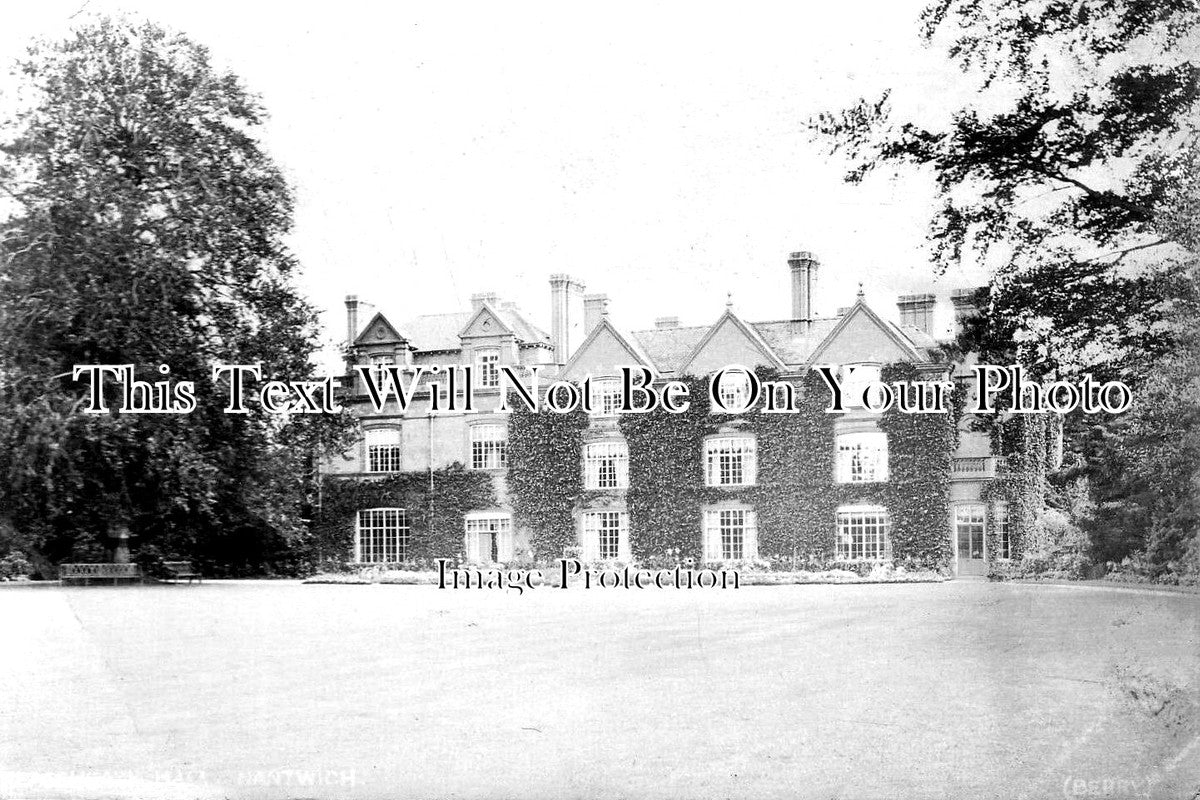 CH 1848 - Reaseheath Hall, Nantwich, Cheshire c1905 – JB Archive