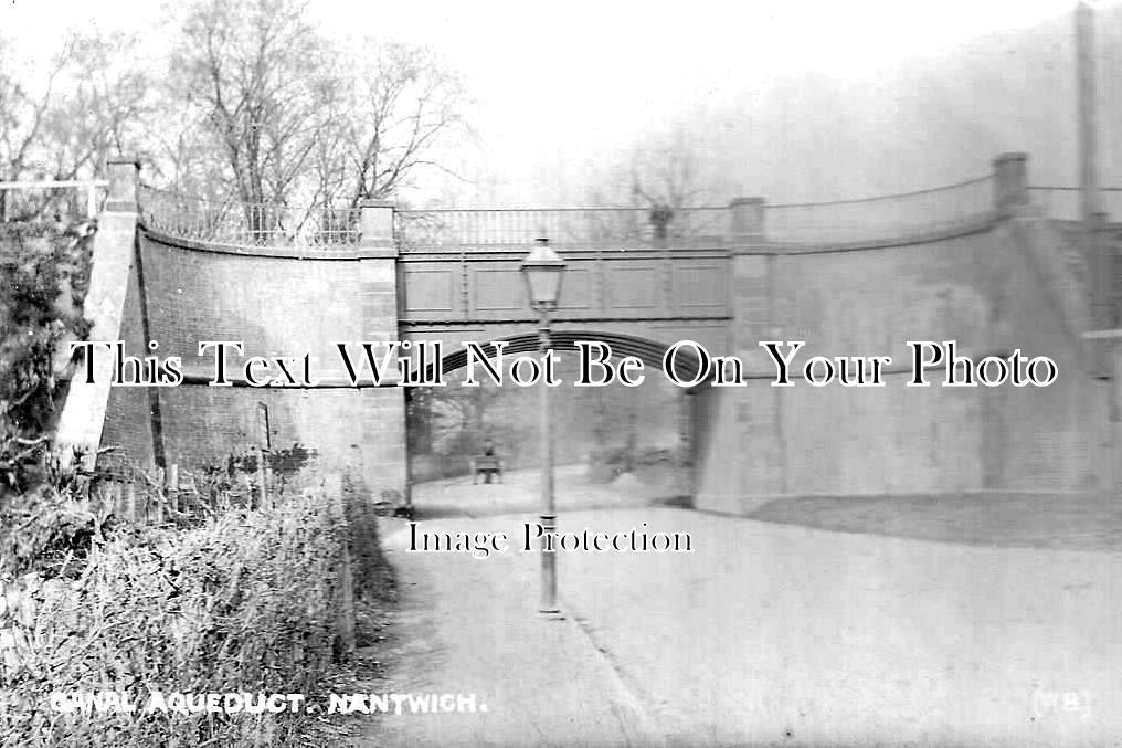 CH 1905 - Canal Aqueduct, Nantwich, Cheshire – JB Archive