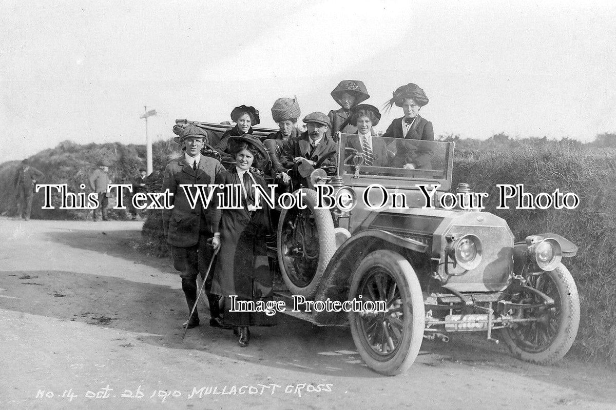 DE 944 - Charabanc, Mullacott Cross, Ilfracombe, Devon c1910 – JB Archive