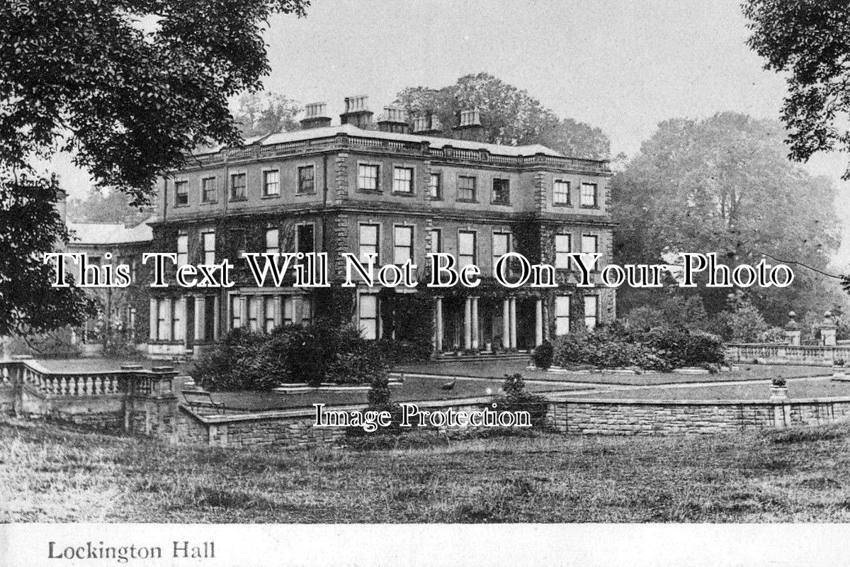 DR 831 - Lockington Hall, Derbyshire c1905 – JB Archive