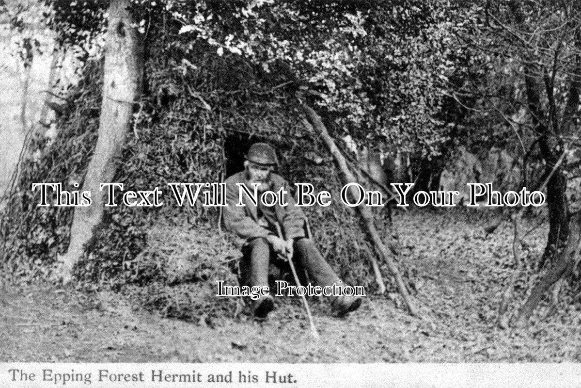ES 496 - The Epping Forest Hermit & His Hut, Essex – JB Archive