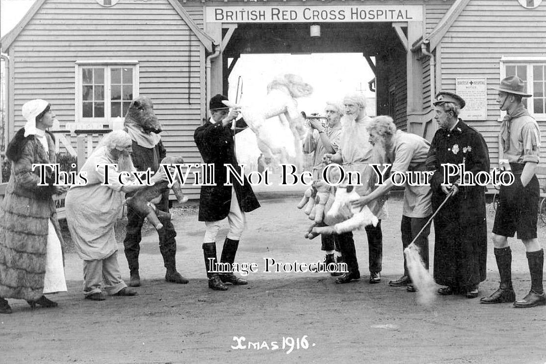 MI 1742 - Hayes Red Cross Hospital Soldiers Christmas Show, Middlesex – JB Archive