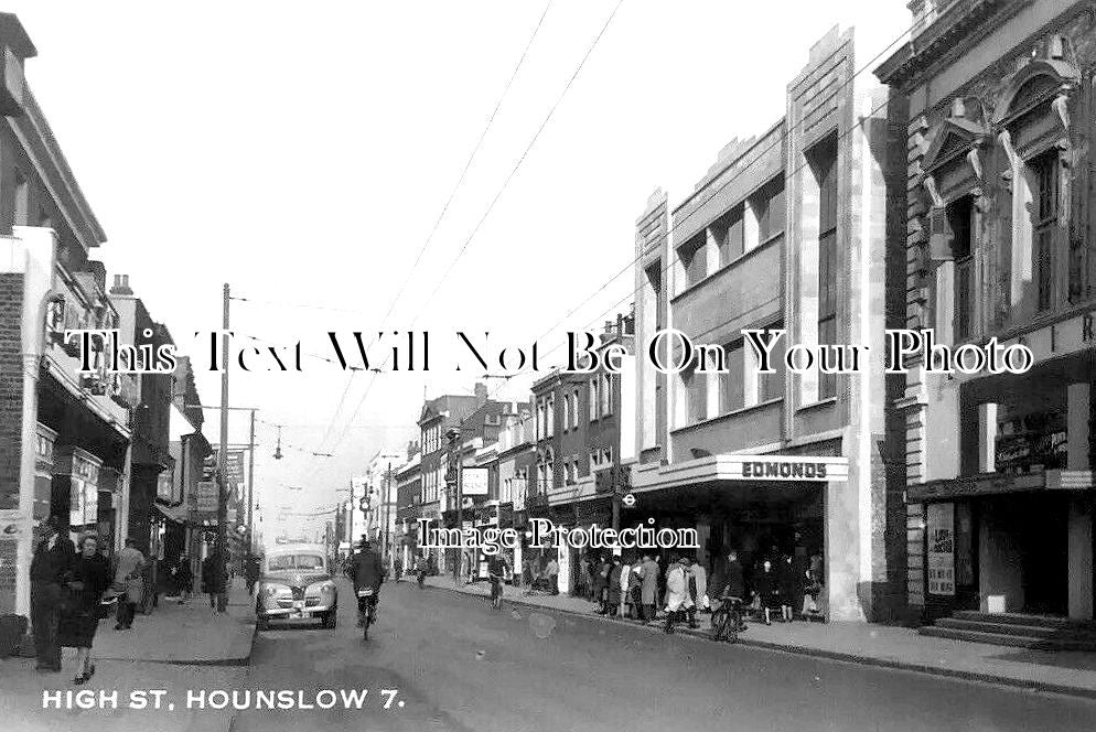 MI 1949 - High Street, Hounslow, Middlesex – JB Archive