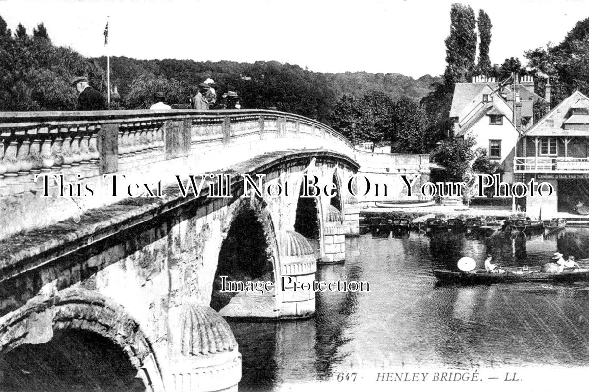 OX 701 - Henley Bridge, Oxfordshire – JB Archive