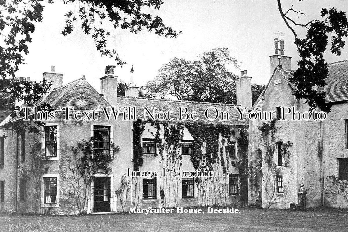 SC 4106 - Maryculter House, Deeside, Scotland c1913 – JB Archive