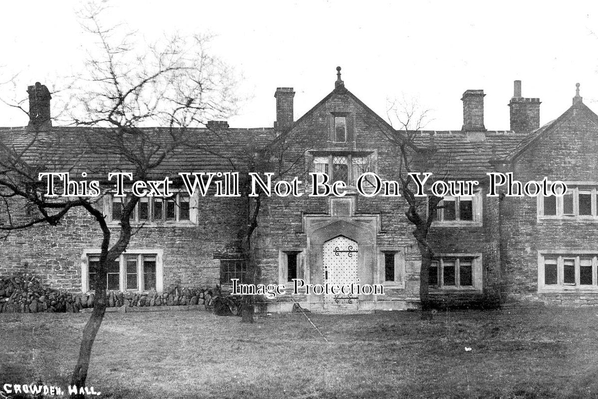 CH 3525 - Crowden Hall Near Woodhead Glossop, Cheshire – JB Archive