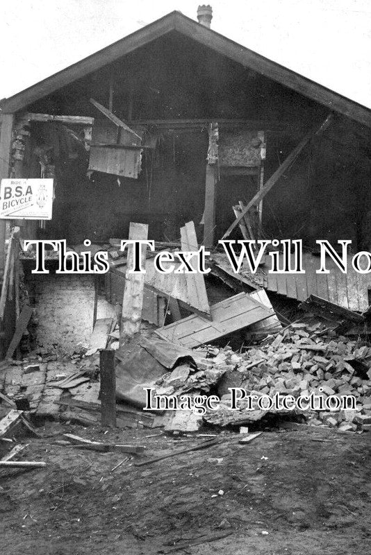 CH 3564 - Building Collapse, Witton Street, Northwich, Cheshire 1912 ...