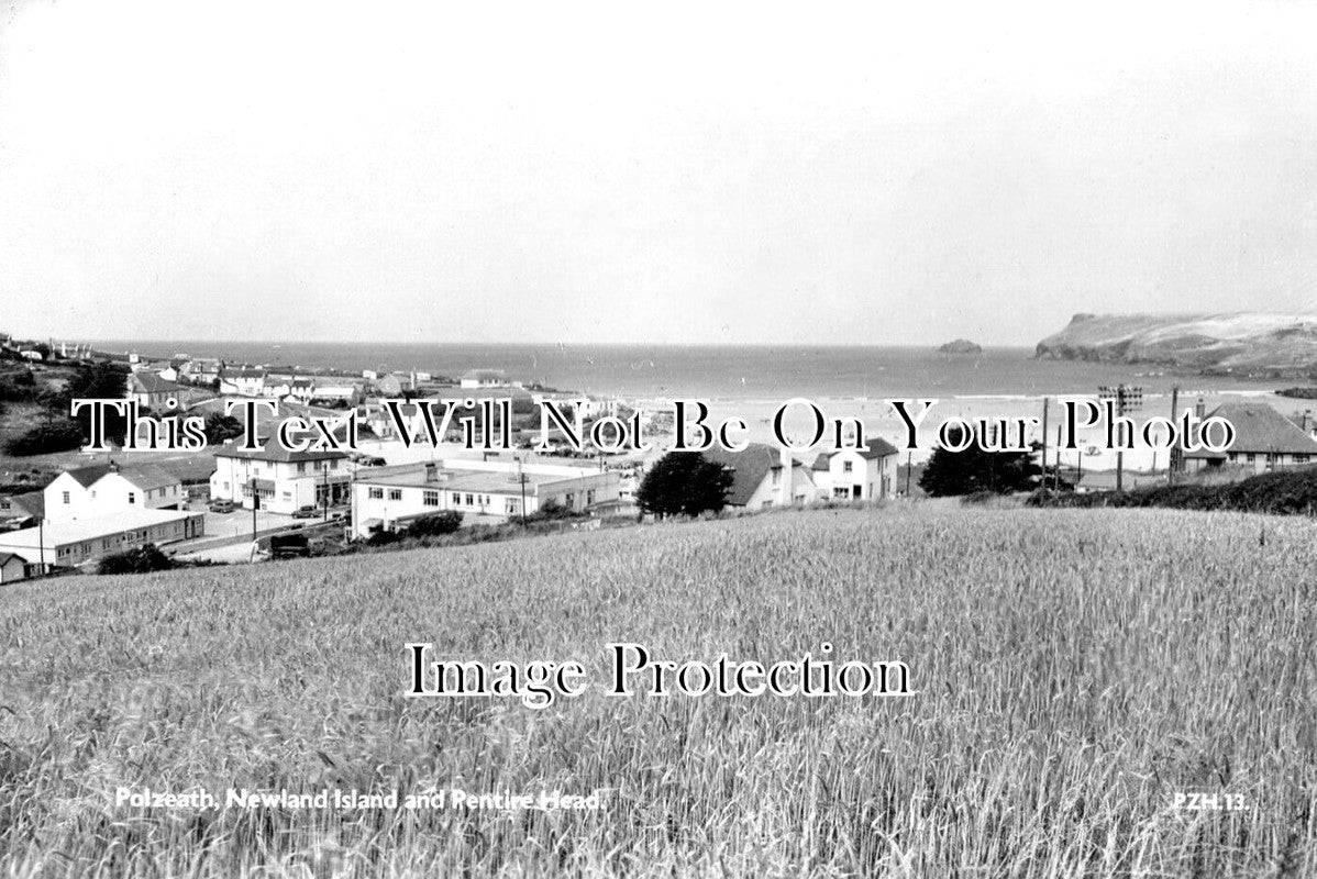 CO 4414 - Newland Island & Pentire Head, Polzeath, Cornwall – JB Archive