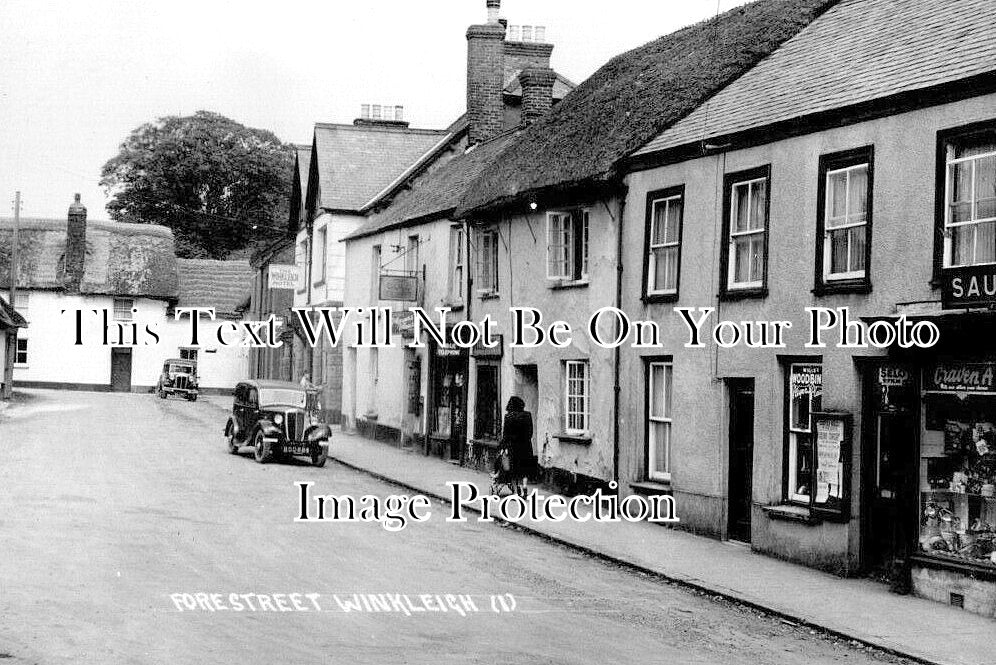 DE 4594 - Fore Street, Winkleigh, Devon – JB Archive