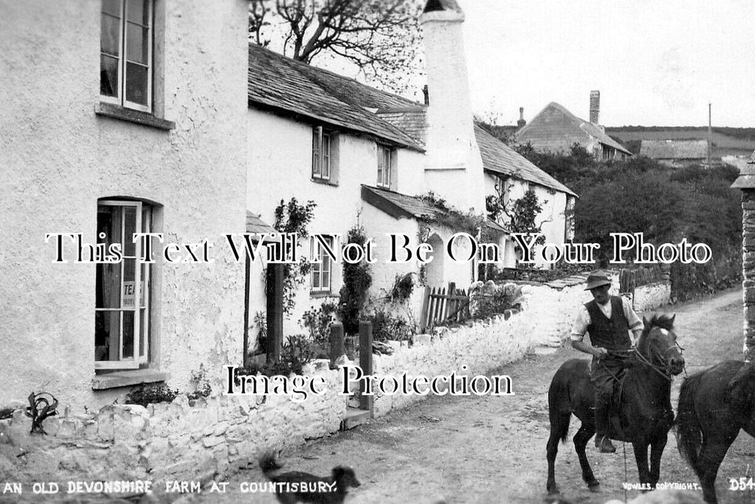 DE 4612 - Farm At Countisbury, Devon – JB Archive