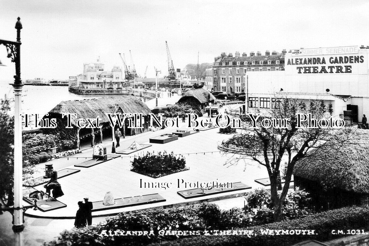 DO 3421 - Alexandra Gardens & Theatre, Weymouth, Dorset – JB Archive