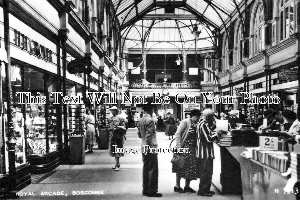 DO 3493 - Royal Arcade, Boscombe, Dorset c1949 – JB Archive