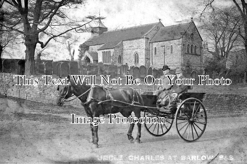 DR 3661 - Uncle Charles Ar Barlow Church, Derbyshire – JB Archive