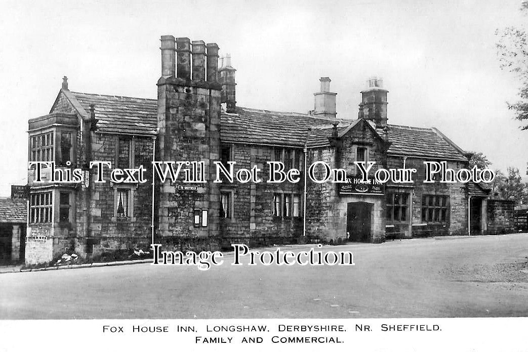 DR 3735 - The Fox House Inn Pub, Longshaw, Derbyshire – JB Archive