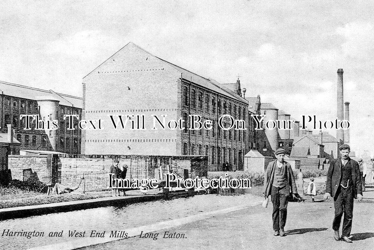 DR 3756 - Harrington & West End Mills, Long Eaton, Derbyshire – JB Archive
