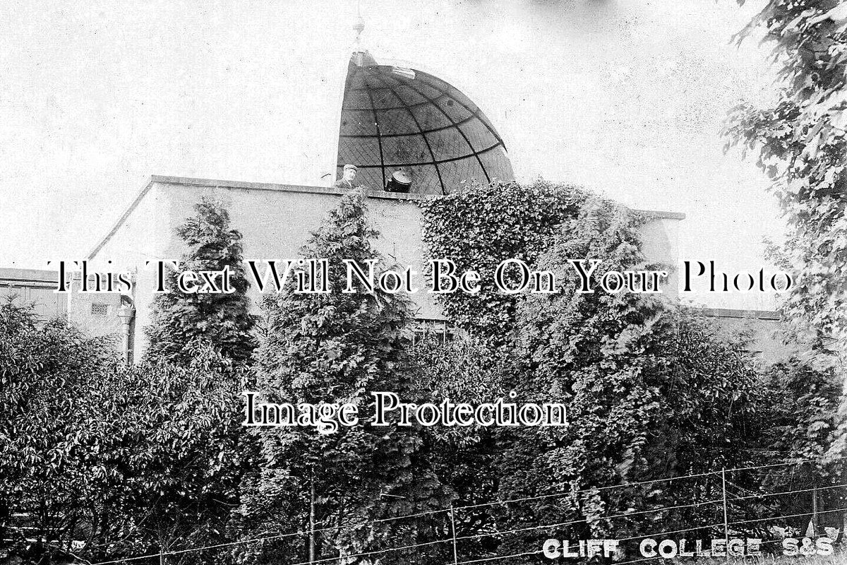 DR 3774 - The Observatory, Cliff College, Calver, Derbyshire c1909 – JB ...