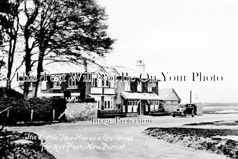 HA 5782 - The Kettle Tea House & Gardens, Picket Post, New Forest – JB ...