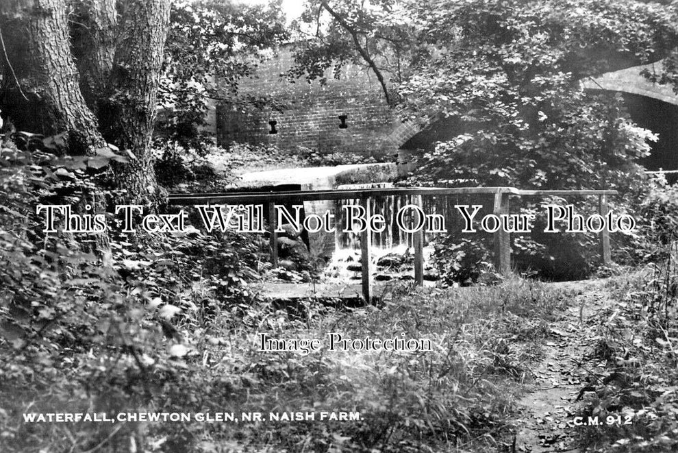 HA 6046 - Waterfall, Chewton Glen Near Naish Farm, Hampshire – JB Archive
