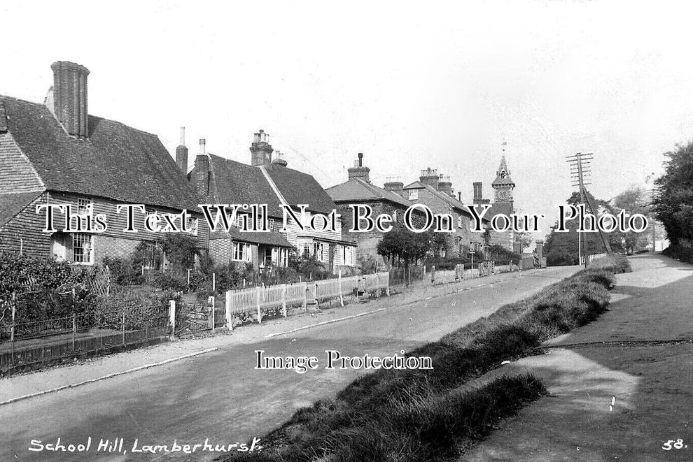 KE 6284 - School Hill, lamberhurst, Kent – JB Archive