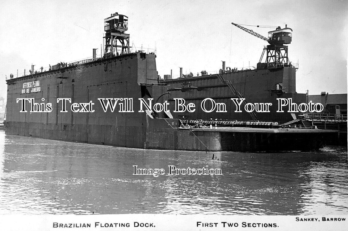 LA 7559 - Brazilian Floating Dock, Barrow, Lancashire – JB Archive