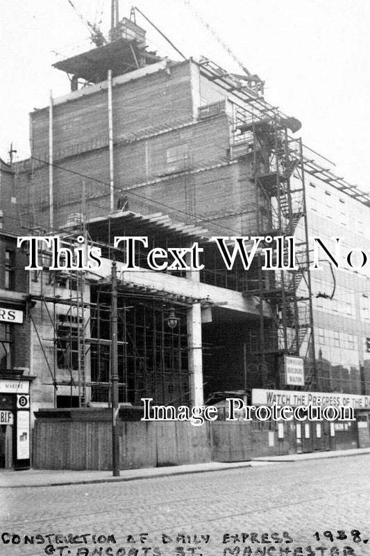 LA 7638 - Daily Express Newspaper Building, Manchester – JB Archive