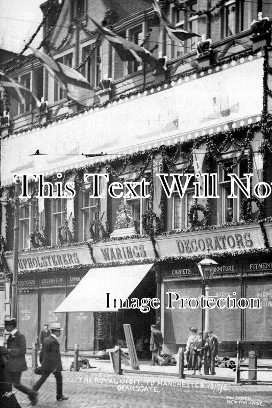 LA 7690 - Royal Visit To Manchester, Deansgate, Lancashire – JB Archive