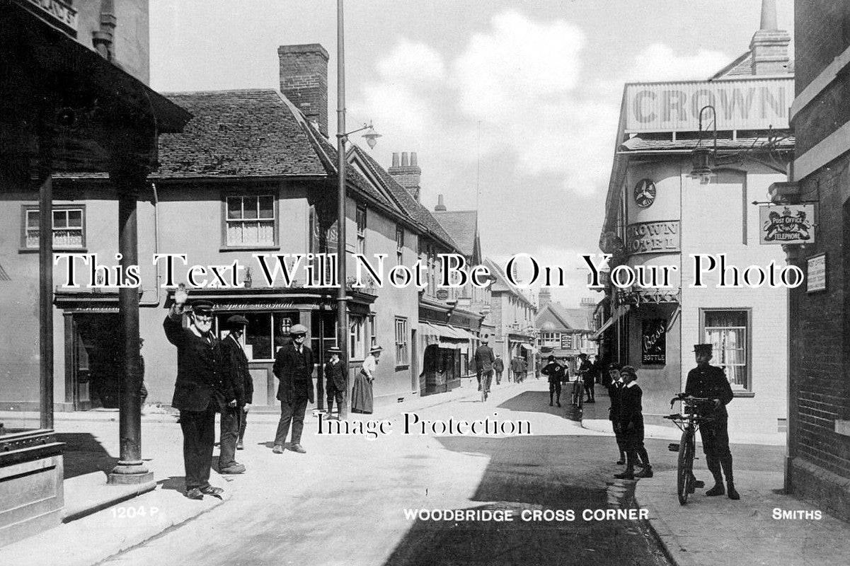 SF 4593 - Cross Corner, Woodbridge, Suffolk c1916 – JB Archive