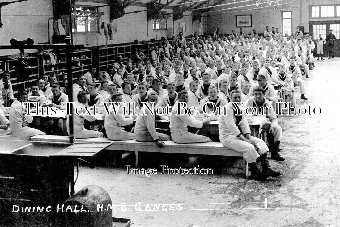 SF 4613 - Dining Hall, HMS Ganges, Suffolk – JB Archive
