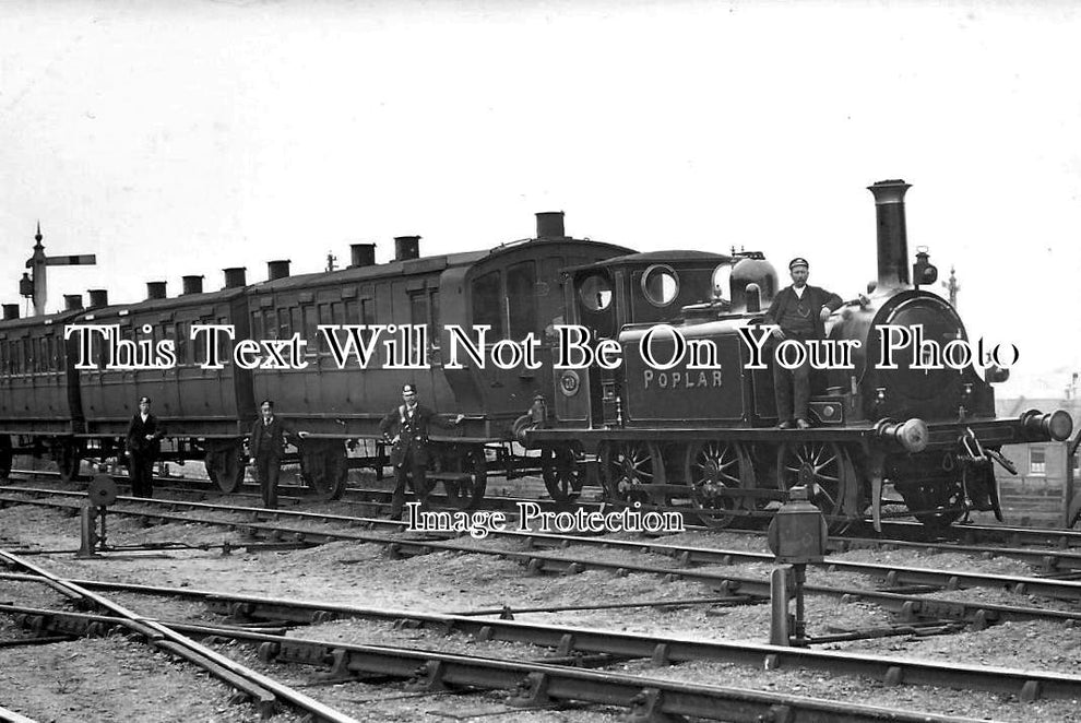 SX 6005 - LB & SCR Steam Loco Engine Poplar, Sussex – JB Archive