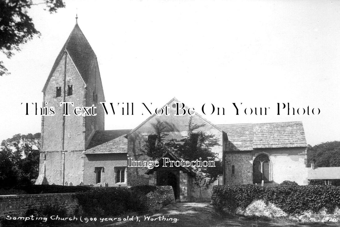 SX 6012 - Sompting Church, Worthing, Sussex – JB Archive