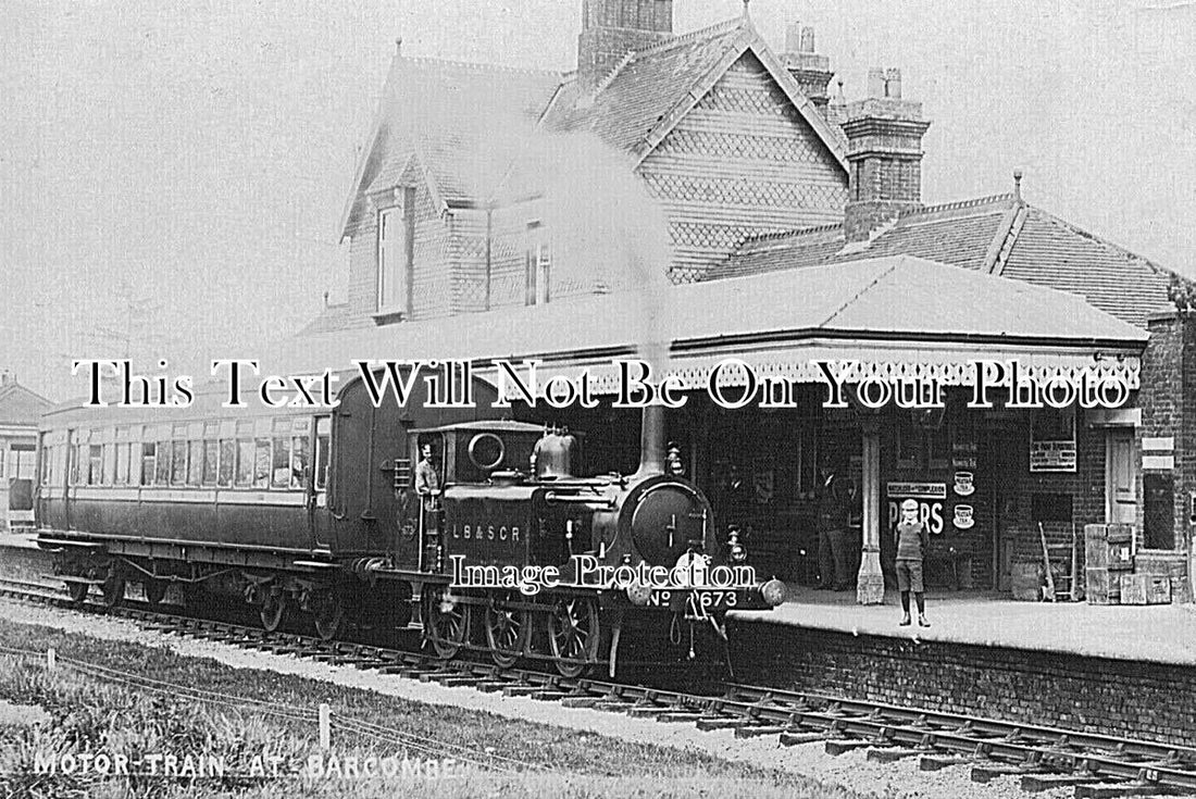 SX 6043 - LB & SCR Steam Loco At Barcombe Railway Station, Sussex – JB ...