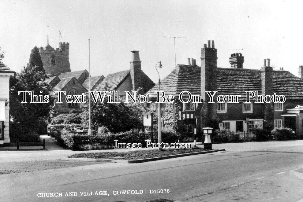 SX 6197 - Church & Village, Cowfold, Sussex – JB Archive