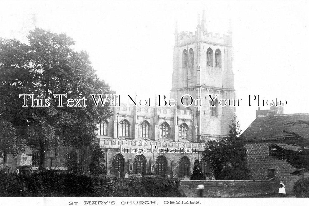 WI 1954 - St Marys Church, Devizes, Wiltshire – JB Archive