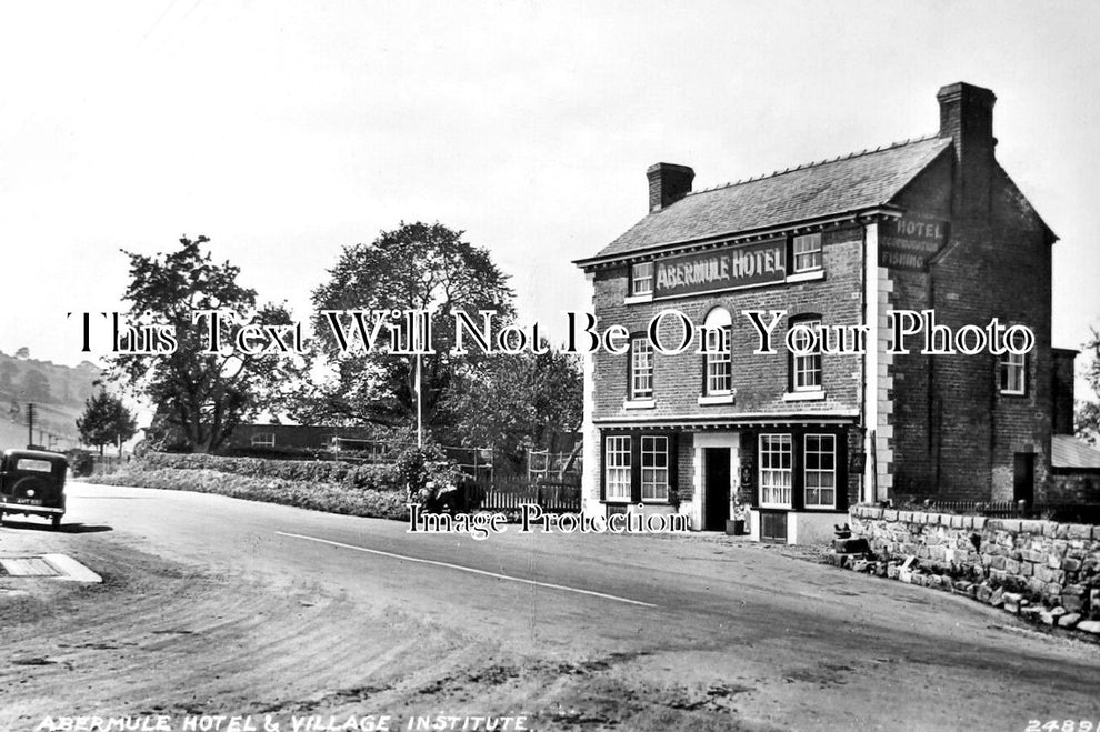 WL 3250 - Abermule Hotel & Village Institute, Wales – JB Archive