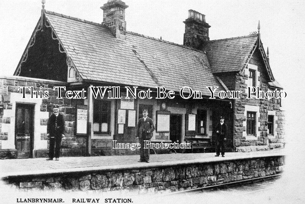 WL 3283 - Llanbrynmair Railway Station, Wales – JB Archive
