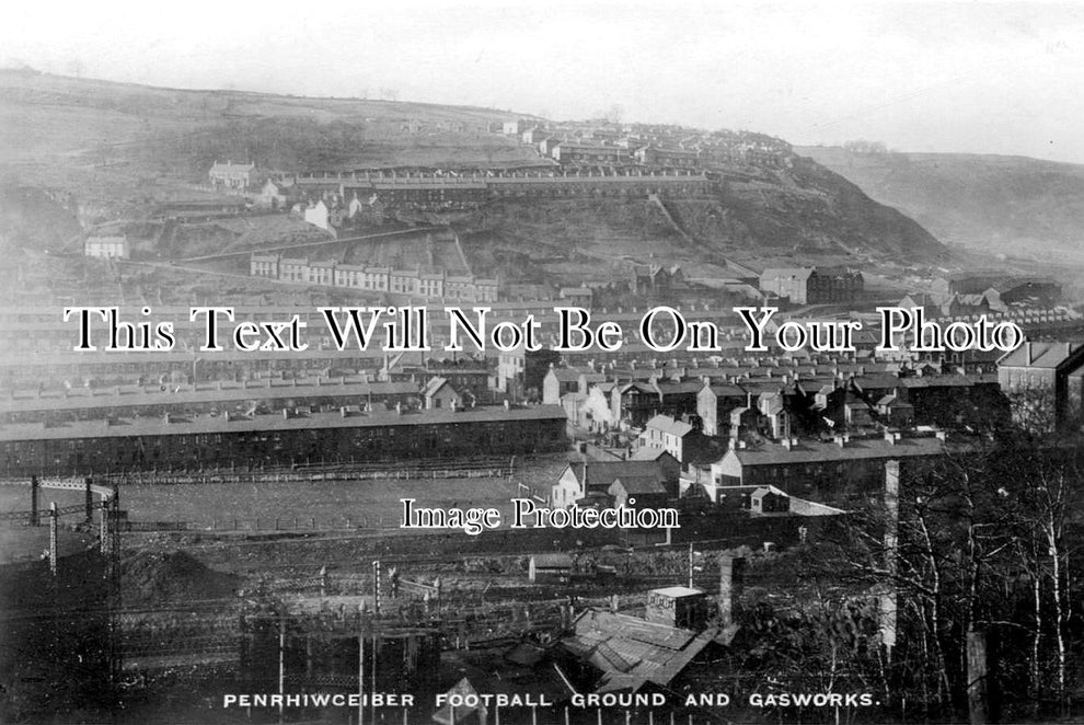 WL 3324 - Penrhiwceiber Football Ground & Gasworks, Wales – JB Archive