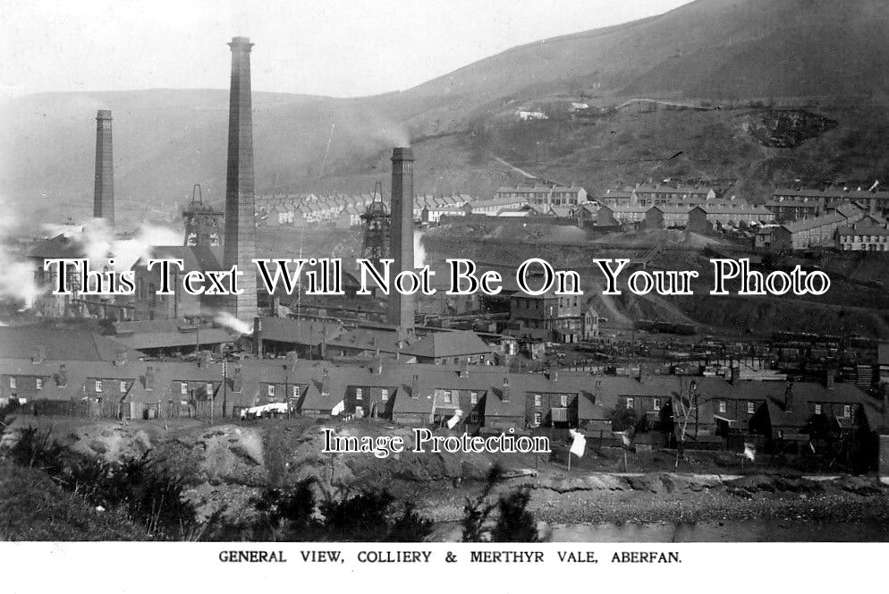 WL 3365 - Colliery & Merthyr Vale, Aberfan, Wales – JB Archive