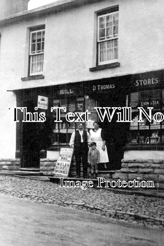 WL 3377 - D Thomas Mill Stores Shop, Trecastle, Wales – JB Archive