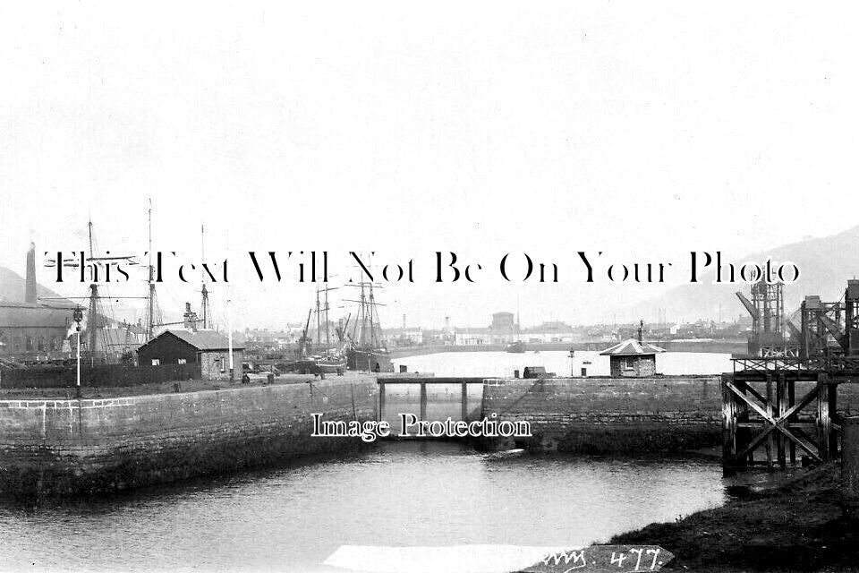 WL 3499 - Briton Ferry Docks, Wales – JB Archive