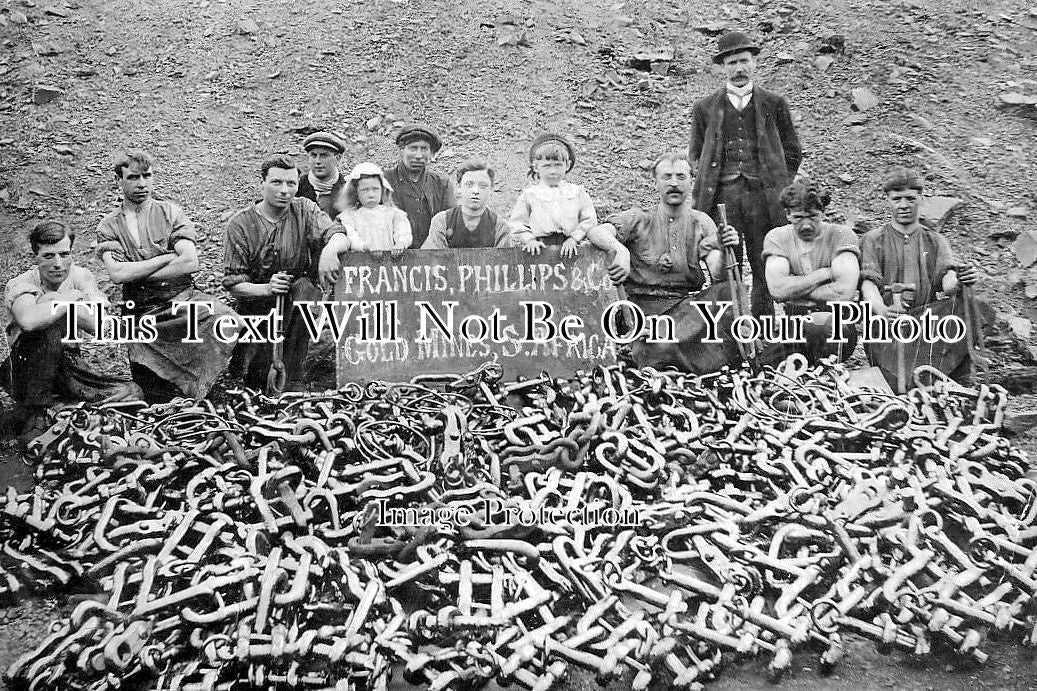 WL 3599 - Francis Phillips For Gold Mines In Africa, Wales – JB Archive
