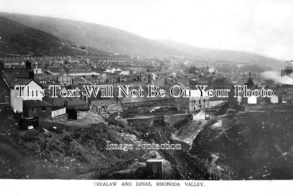 WL 3621 - Trealaw & Dinas, Rhondda Valley, Wales – JB Archive