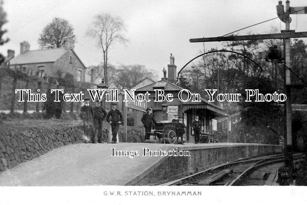 WL 3624 - Brynamman Railway Station, Wales c1920 – JB Archive