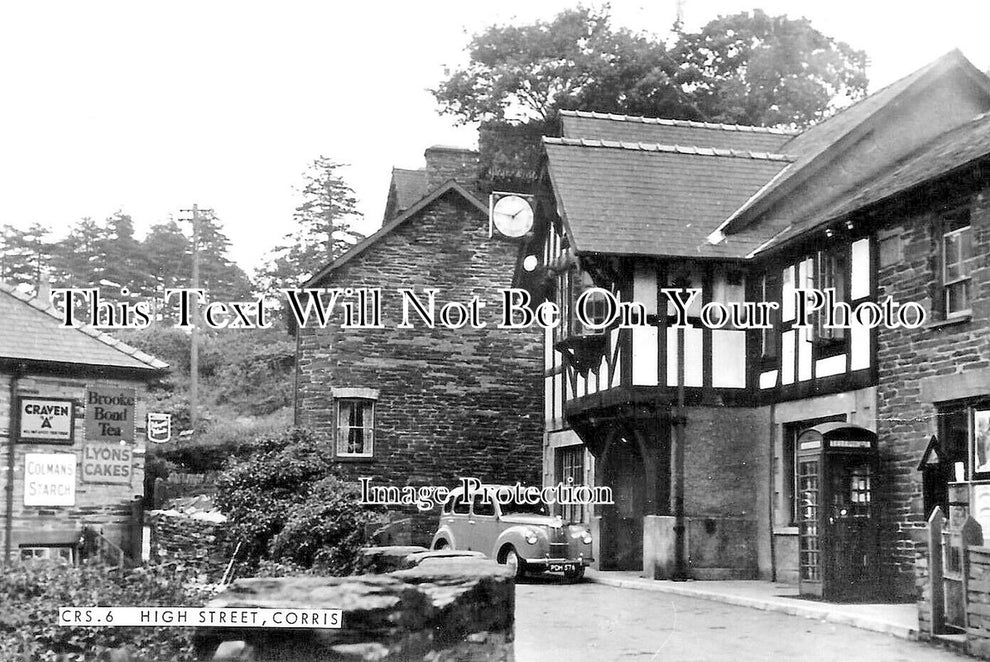 WL 3688 - High Street, Corris, Wales – JB Archive