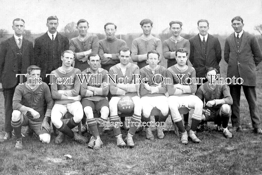 YO 13883 - Bubwith United Football Club Team, Yorkshire – JB Archive