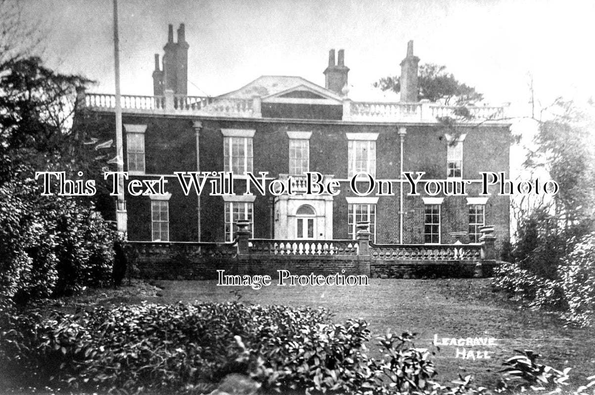 BF 1763 - Leagrave Hall, Luton, Bedfordshire c1920 – JB Archive