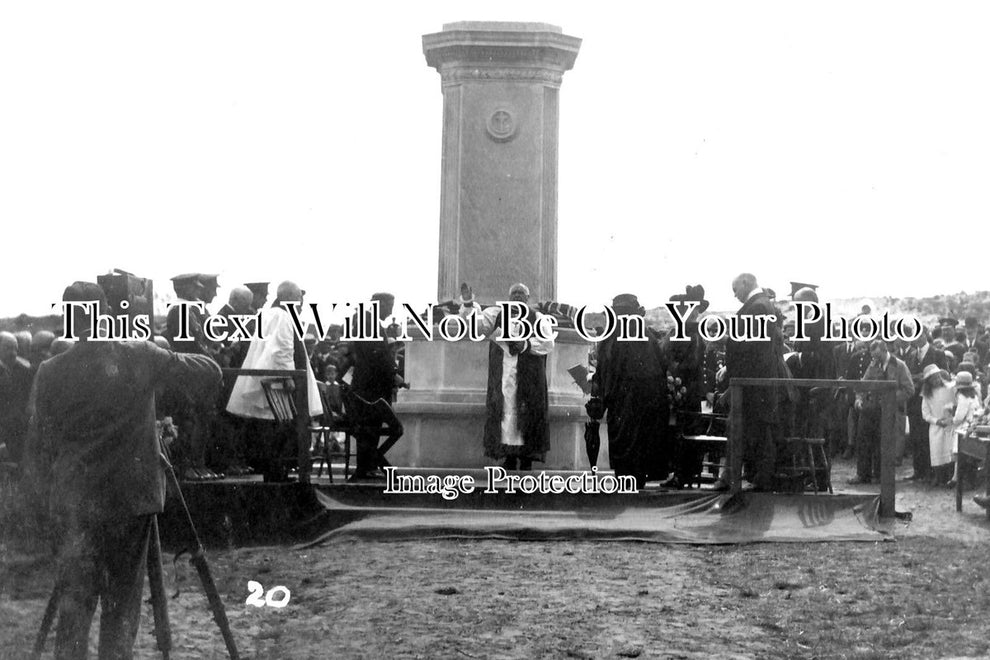 BF 682 - Dedication Of Ampthill War Memorial, Bedfordshire WW1 – JB Archive