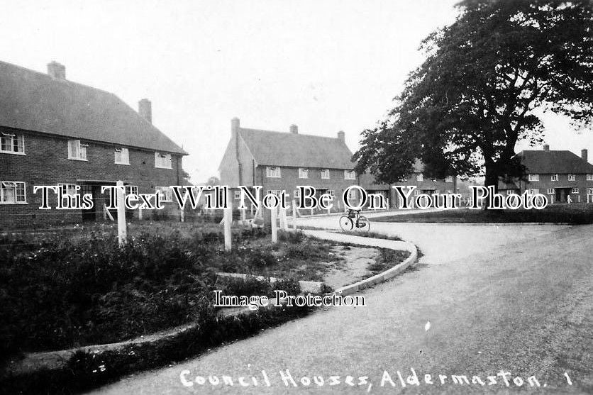 BK 1013 - Council Houses, Aldermaston, Berkshire – JB Archive