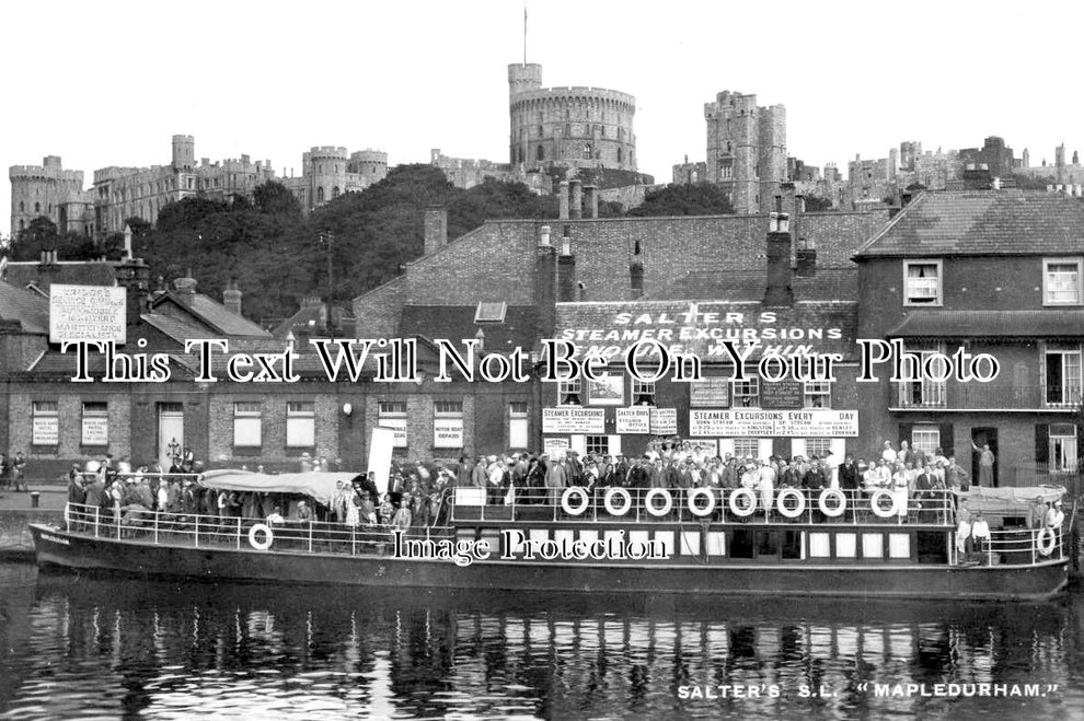 BK 1500 - Salters Steam Launch, Mapledurham Thames Windsor, Berkshire ...