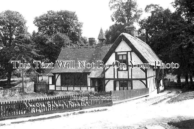 BK 1504 - Old School, Didcot, Berkshire c1916 – JB Archive