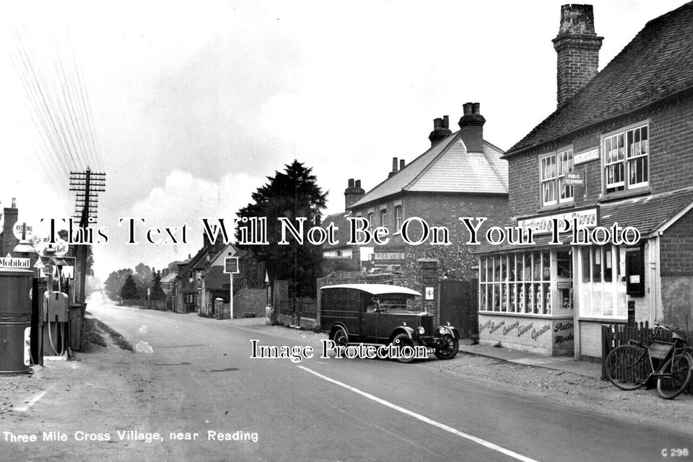 BK 2076 - Three Mile Cross Village, Reading, Berkshire – JB Archive